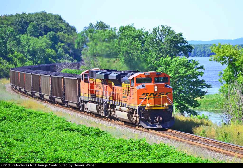BNSF 9253, CP's River Sub.